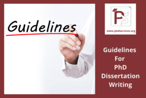 Top 8 Key points (Guidelines for PhD Dissertation Writing)