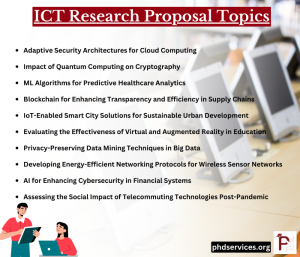 ICT Research Proposal Ideas